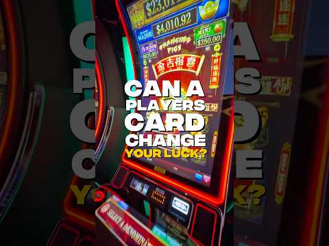 Player Card ACTIVATED! #casino #slots #slot #gamble