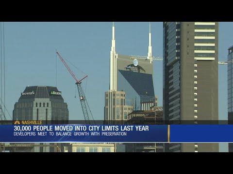 30,000 People Moved Into Nashville City Limits Last Year