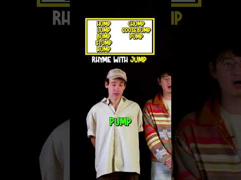 Rhyme 10 Words With... #shorts