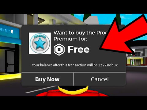 How To Get *FREE* PREMIUM in BROOKHAVEN RP🏡 (Roblox)