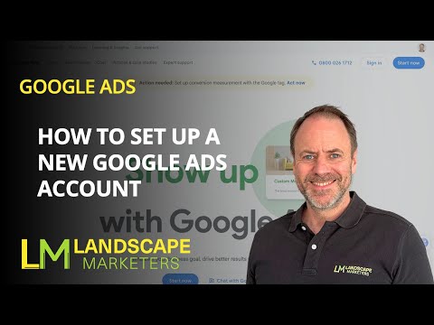 How to set up a new Google Ads account