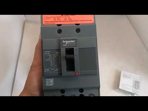 MCCB Schneider Type EZC100F 3P 100A