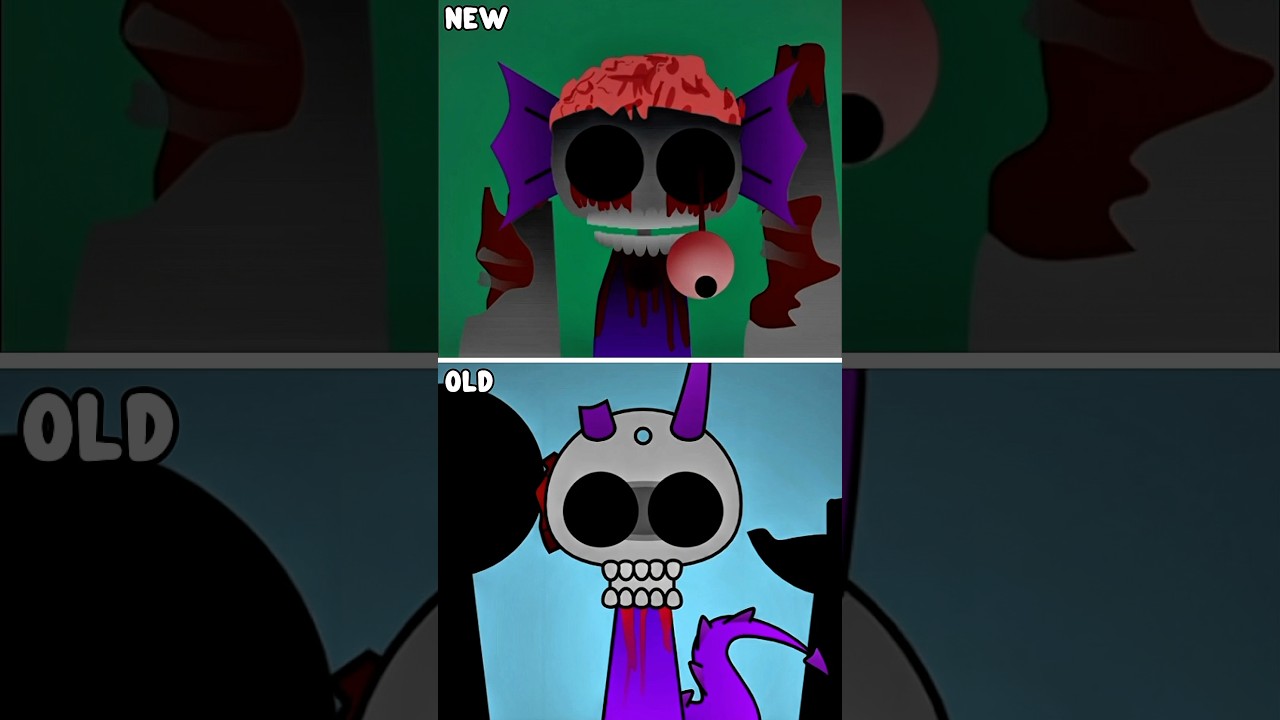 Incredibox Sprunki: Old VS New Phase 7 Swapped Version #incredibox #sprunki