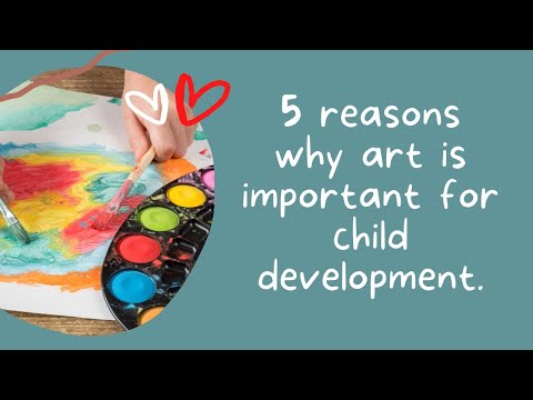 The top 5 reason art is so important for child development #shorts