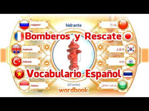 Lesson: Firefighting and Rescue | Learn Spanish Vocabulary With Pictures | Word Book