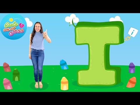 Letter I Song in Spanish - Letter Sounds by a Native Spanish Speaker | Spanish Alphabet Songs