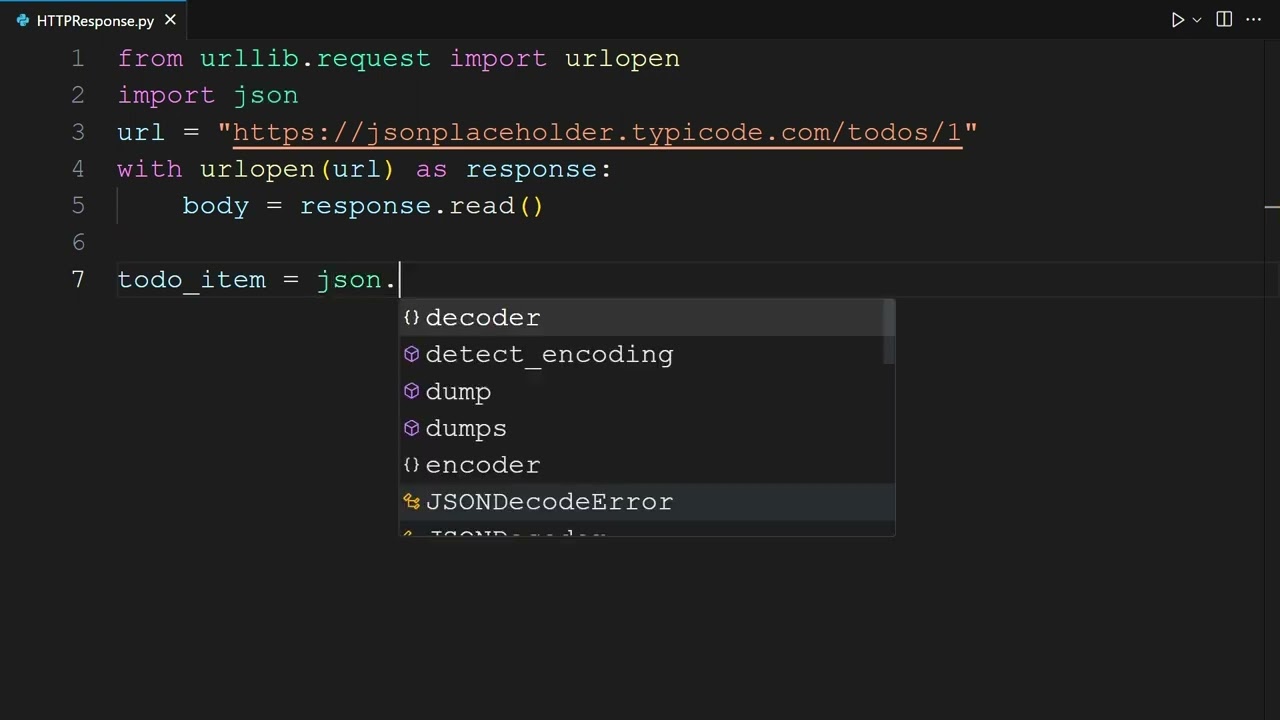 Using urllib to Make a HTTP Request With Python