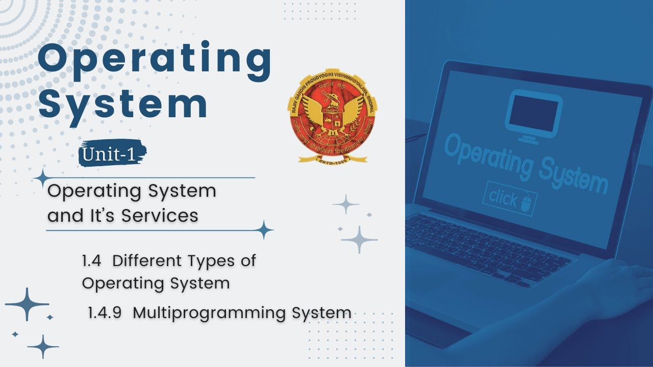 1.4.9 Multiprogramming System | CS405 |