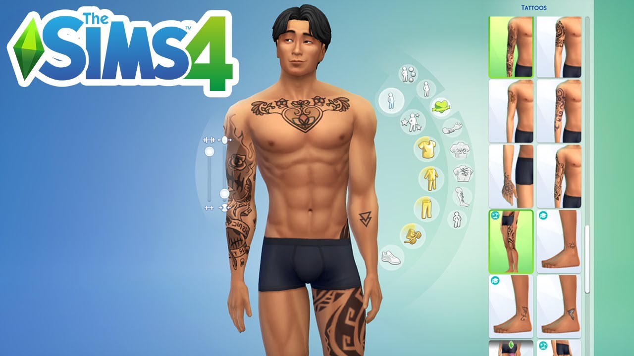How To Do Tattoo (Cheat) - The Sims 4