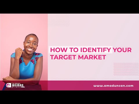 MYB | HOW TO IDENTIFY YOUR TARGET MARKET
