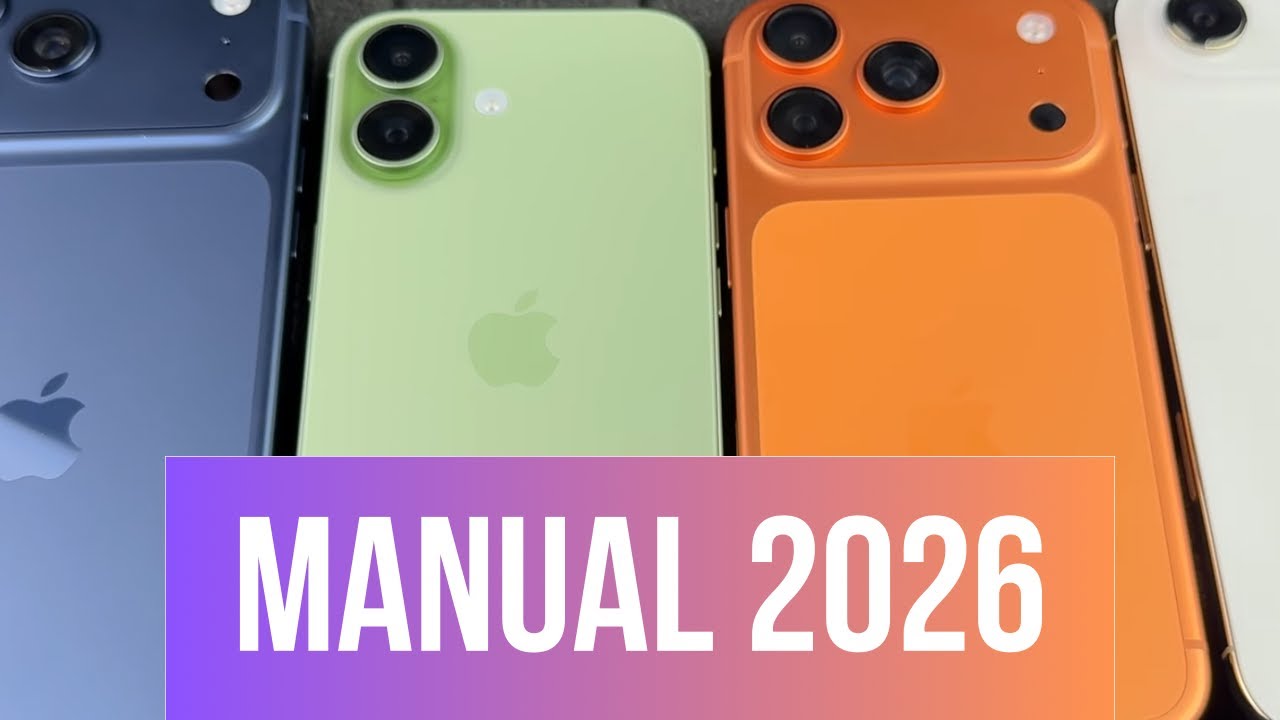 iPhone Manual 2026 | iPhone User Guide for Beginners