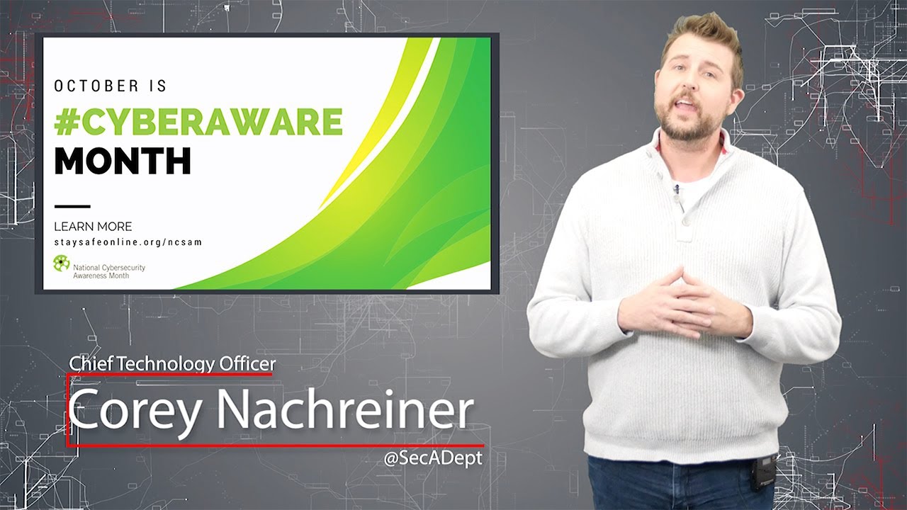 Security Technology Awareness - Cyber Security Awareness Month