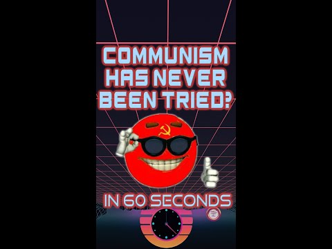 True Communism has never been tried - Explained in 60 seconds. #Shorts