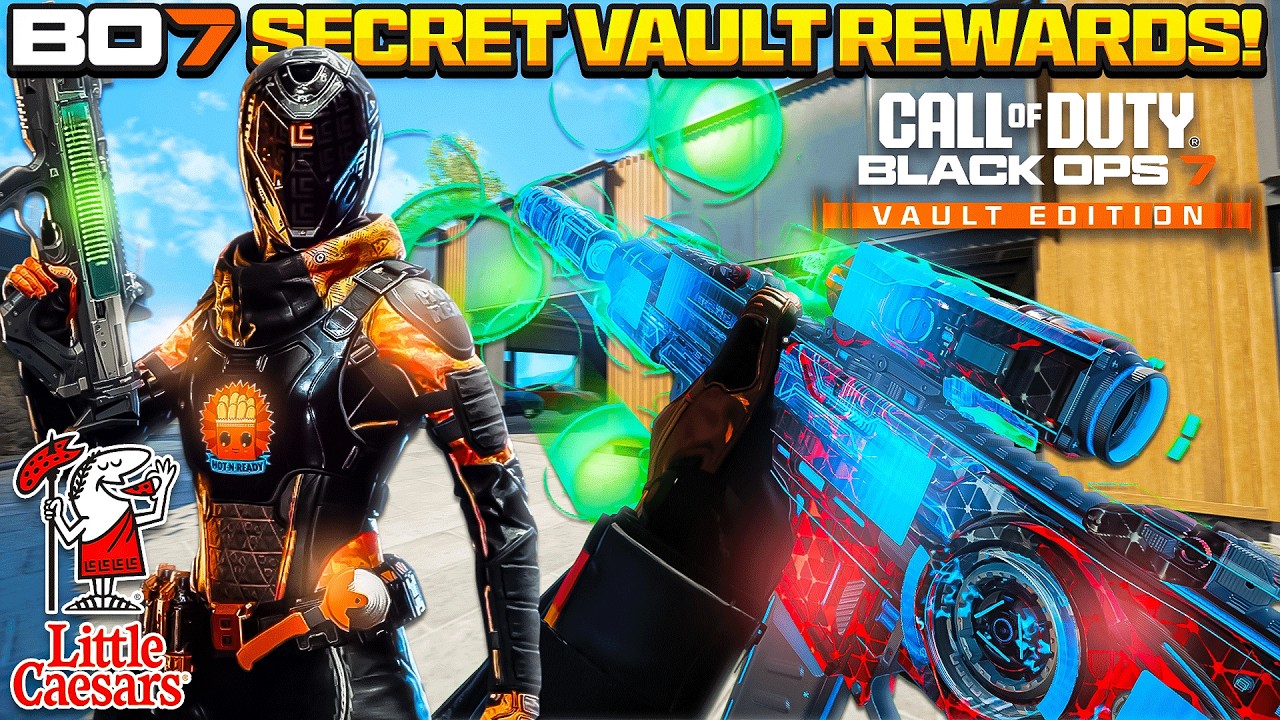 BO7: VAULT MASTERCRAFT SKINS, LITTLE CAESARS, MONSTER OPERATORS! 🍕 (Black Ops 7 Vault Edition)