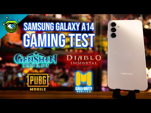 Samsung Galaxy A14 Gaming Test | Genshin Impact, PUBG: Mobile, COD: Mobile & Diablo Immortal