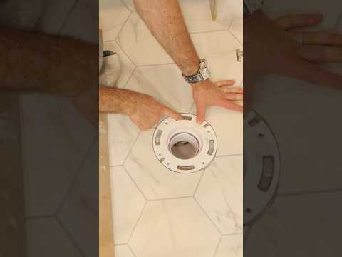 How to Raise a Toilet Closet Flange - #shorts