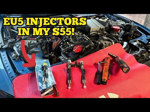 How To Install And Code BMW F80 M3 and F82 M4 S55 Injectors!