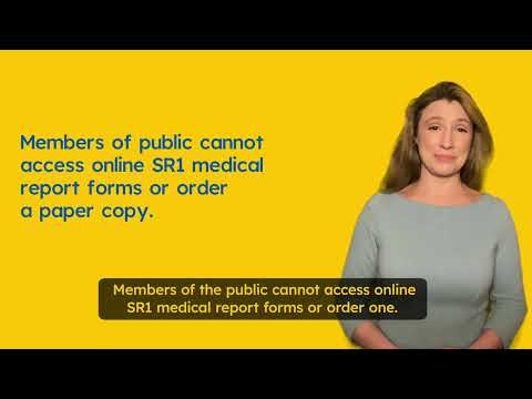 SR1 medical report form: Daffodil Standards briefing for GPs