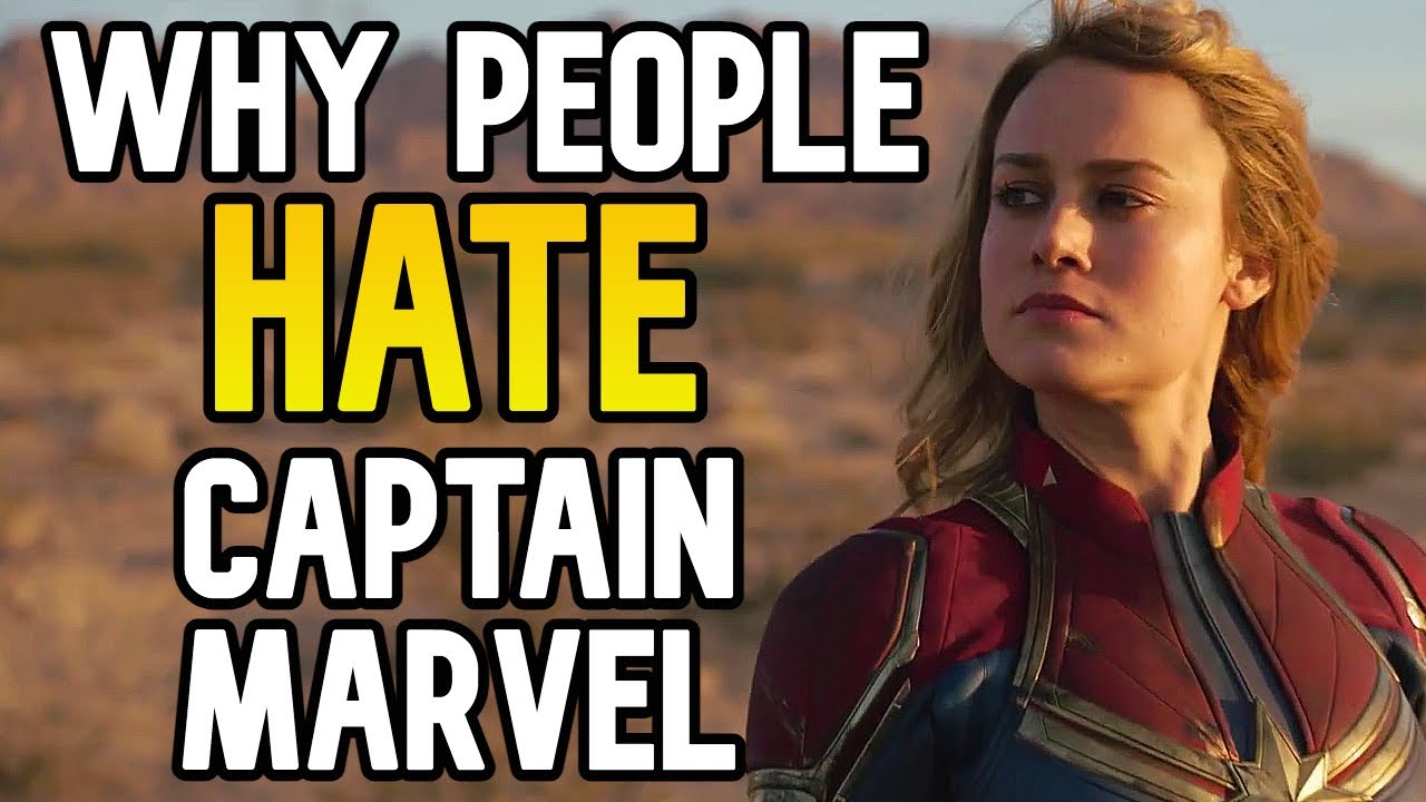 Why People HATE Captain Marvel - The Fragility of Men