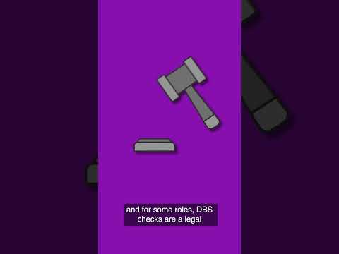 What are DBS checks?