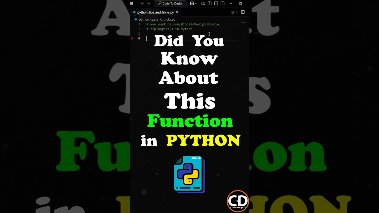Did You Know About This Function In Python? #python #coding #programming