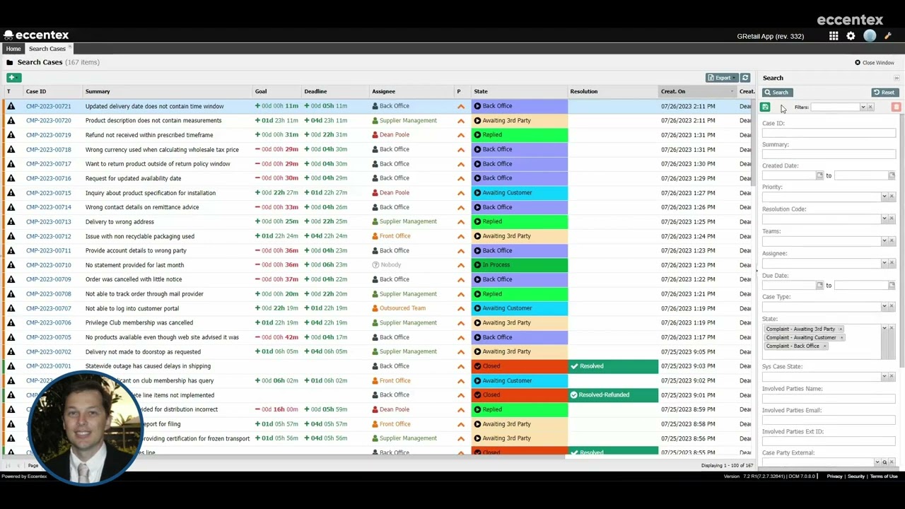 AppBase Tutorial - DCM Case Search