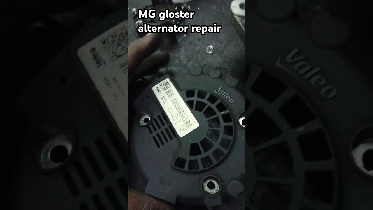MG gloster alternator valeo repairing #valeo #alternator #mg