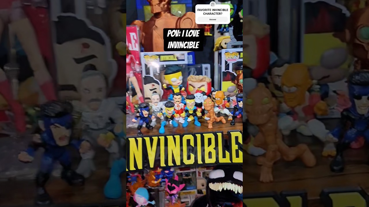 INVINCIBLE Fans Will LOVE This! #invincible #fyp #viral #collection #toys #art #diy #new #shorts #tv