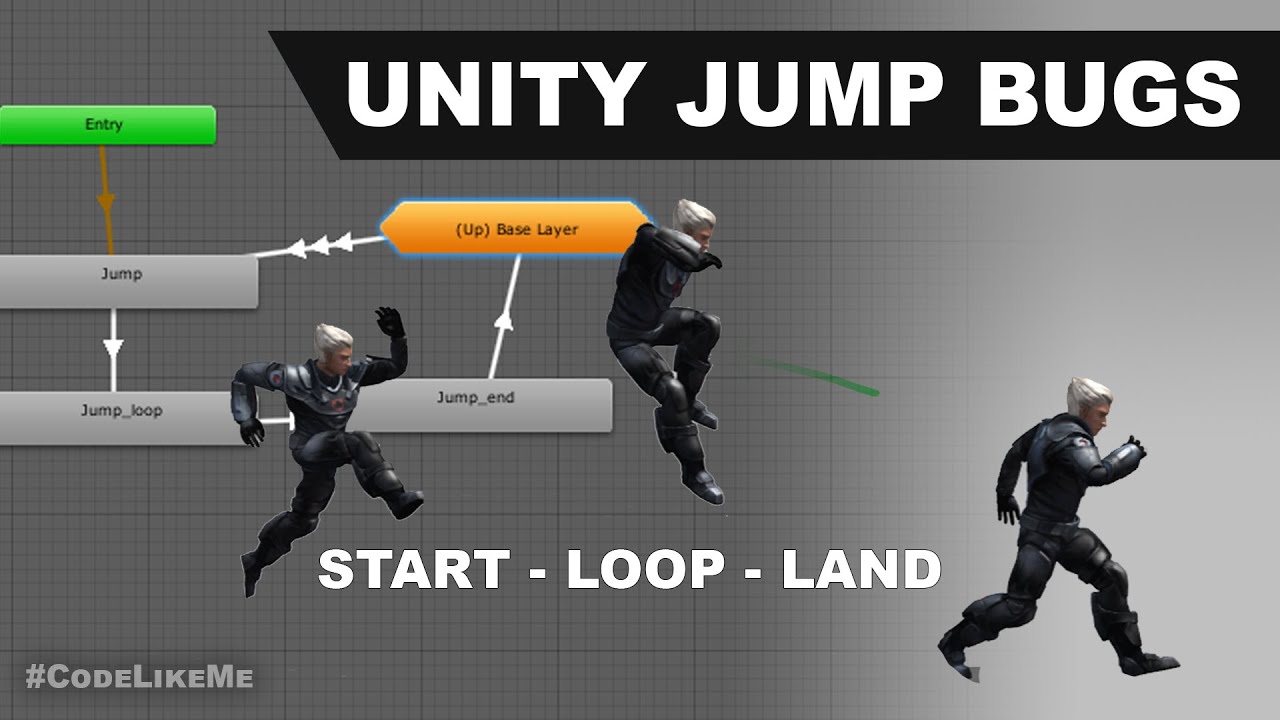 Unity Jump Bugs - Unity Tutorials #35