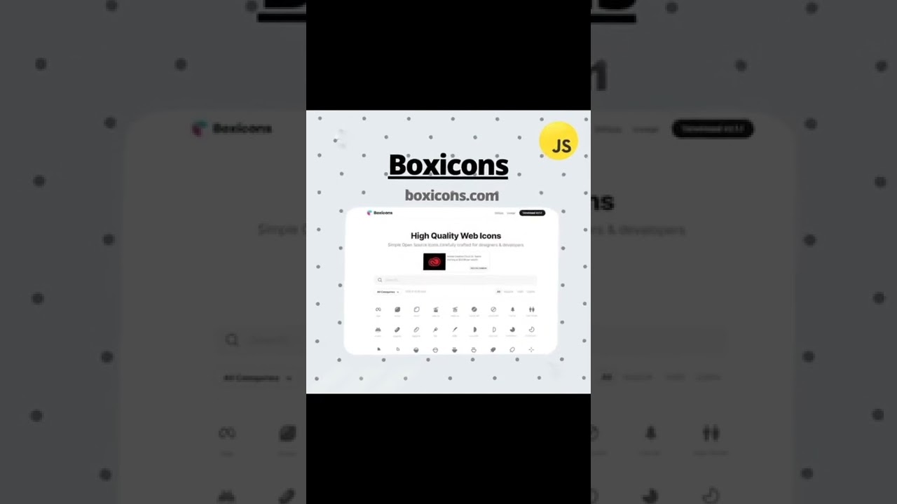 JavaScript libraries for icons. #javascript #icons #libraries