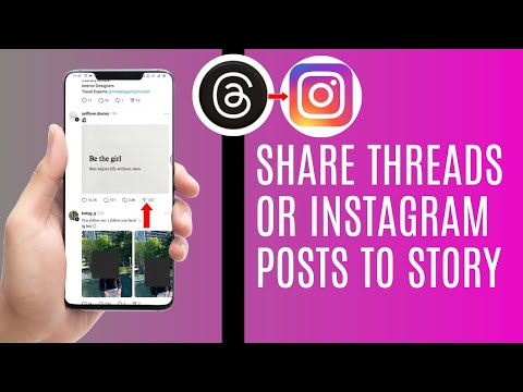 Share Threads Or Instagram Posts To Story