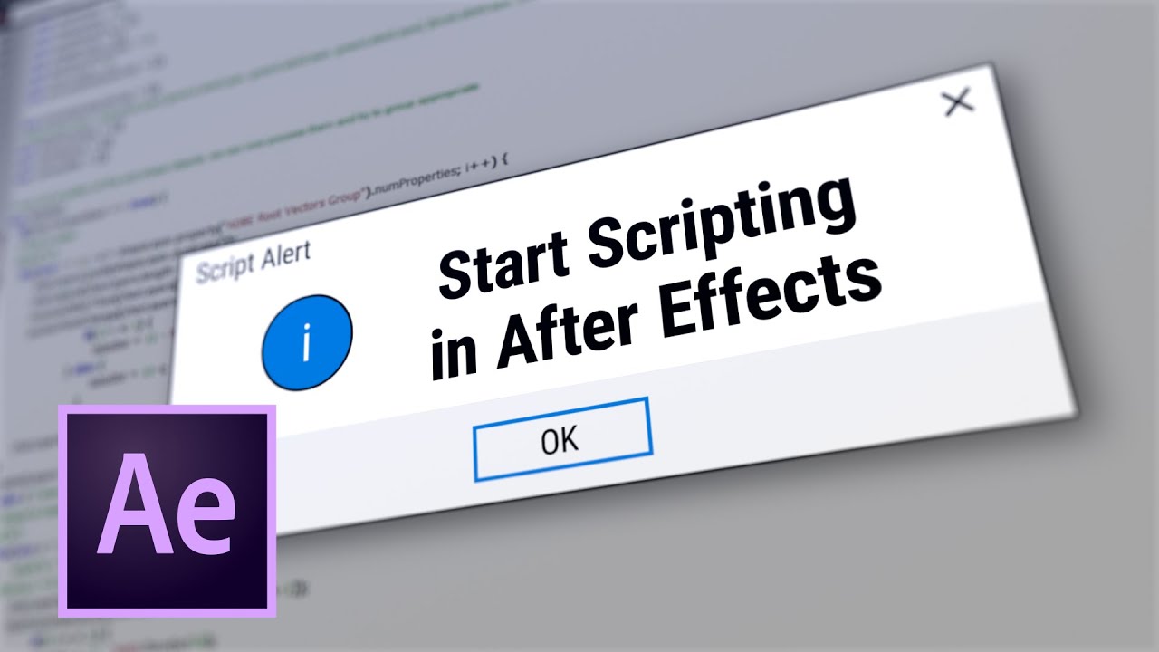 Start Scripting in After Effects