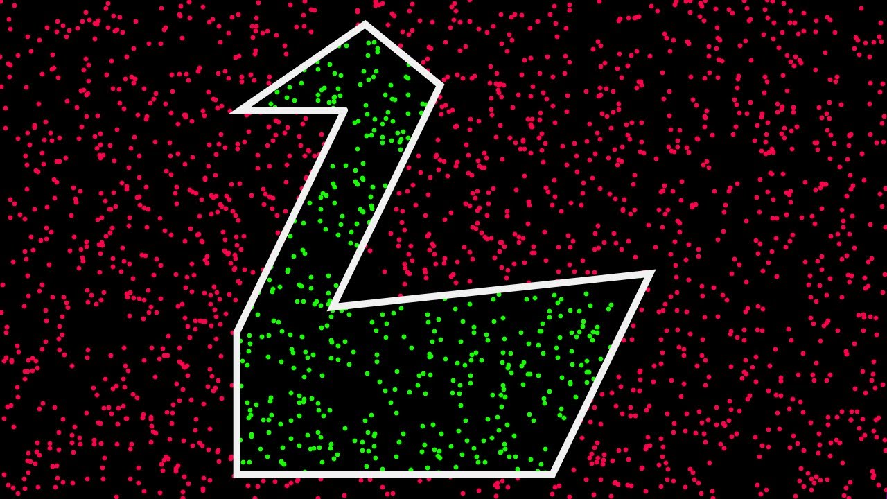 Check if a point is inside a polygon | JavaScript code