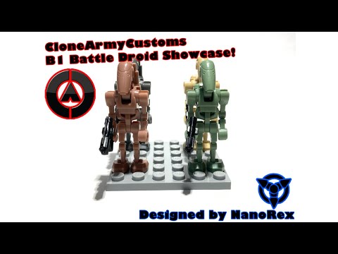 CloneArmyCustoms Battle Droid Showcase!!