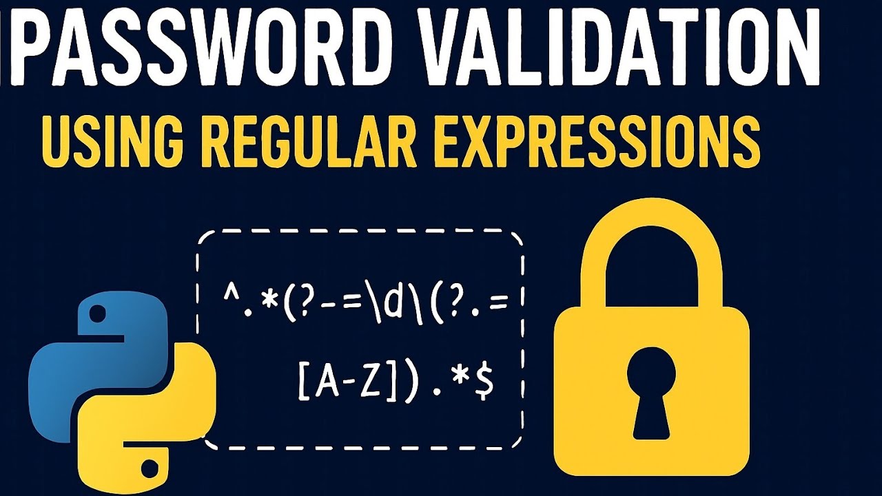 Password Validation in Python Using Regular Expressions