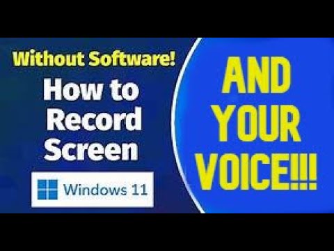 Windows Screen Record With Audio for FREE