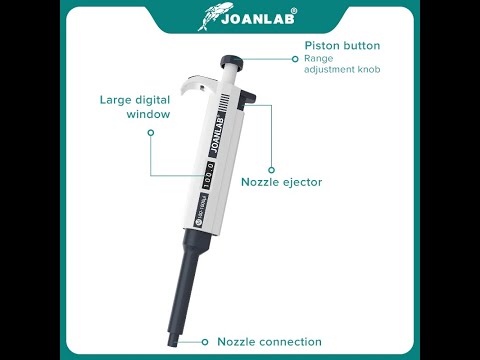 Adjustable Micropipette | Laboratory Equipment | Variable Volume Pipettes 0.1ul-10ml #shorts