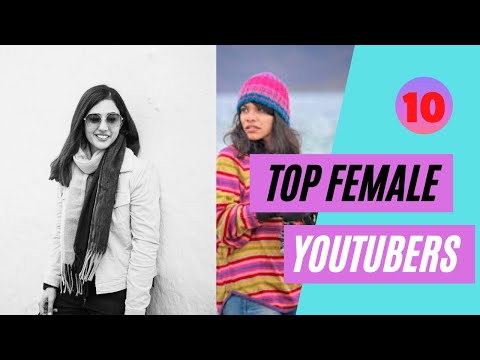 Top 10 Female youtubers | Best travel vloggers of India