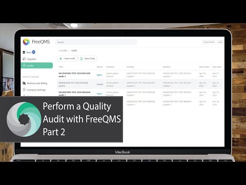 Perform a Quality Audit with FreeQMS: Part 2