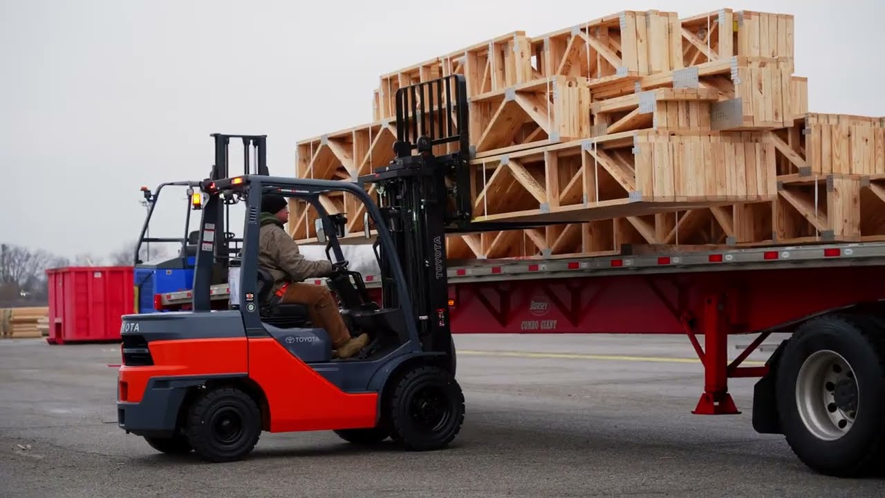 Toyota Core Diesel Pneumatic Forklift