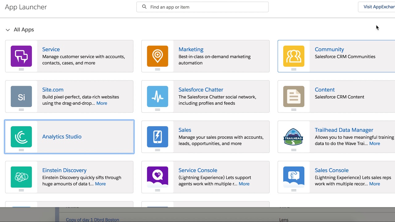 Einstein Analytics: Install and Check Sales App