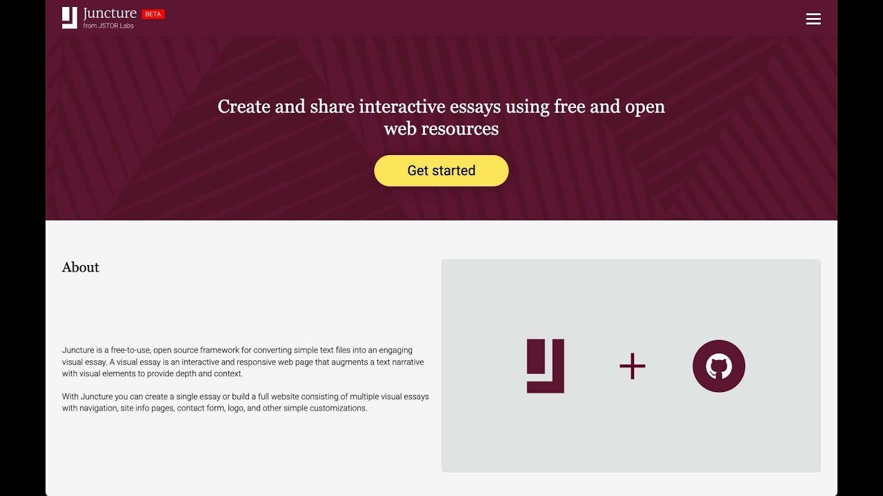A Quick Start Guide to Using Github with Juncture from JSTOR Labs