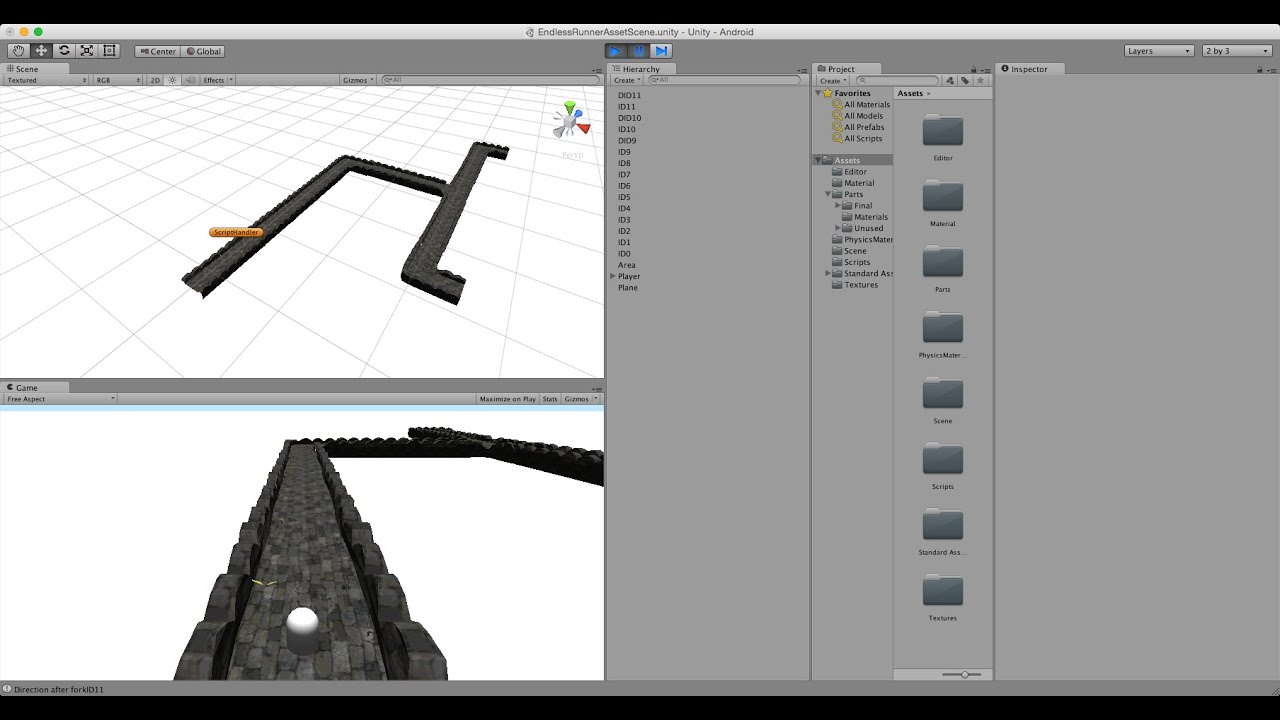 Unity Endless Runner Asset (eg. Temple Run)