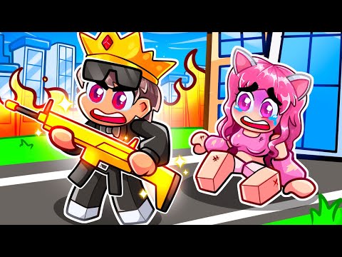 Playing as a PROTECTIVE BODYGUARD in Roblox Rivals!