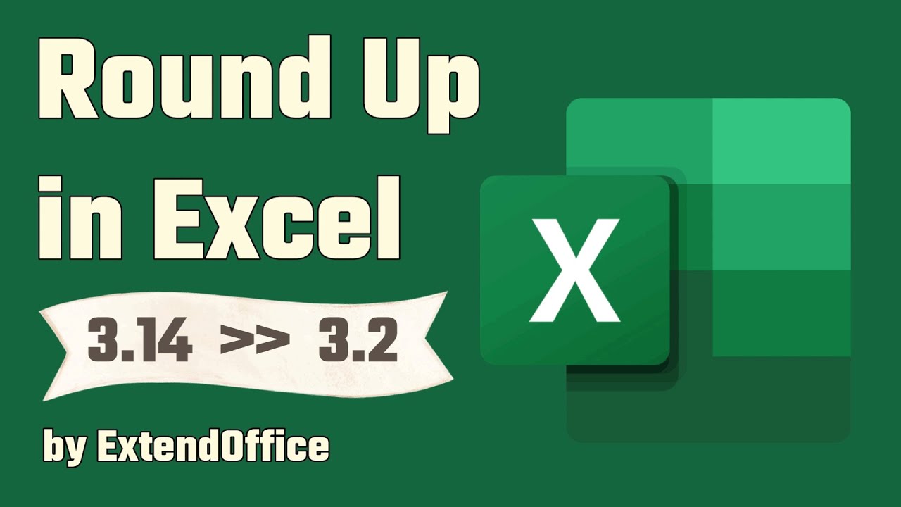Round up in Excel - A complete beginner's guide