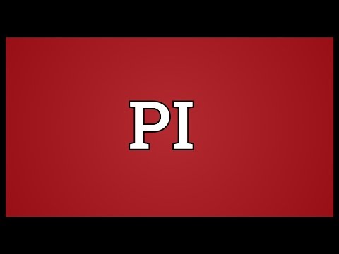 PI Meaning