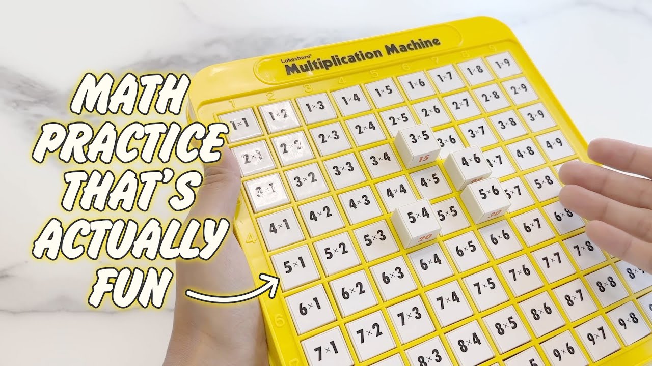 QUICK LOOK - Multiplication Machine - Fun Fast Learning