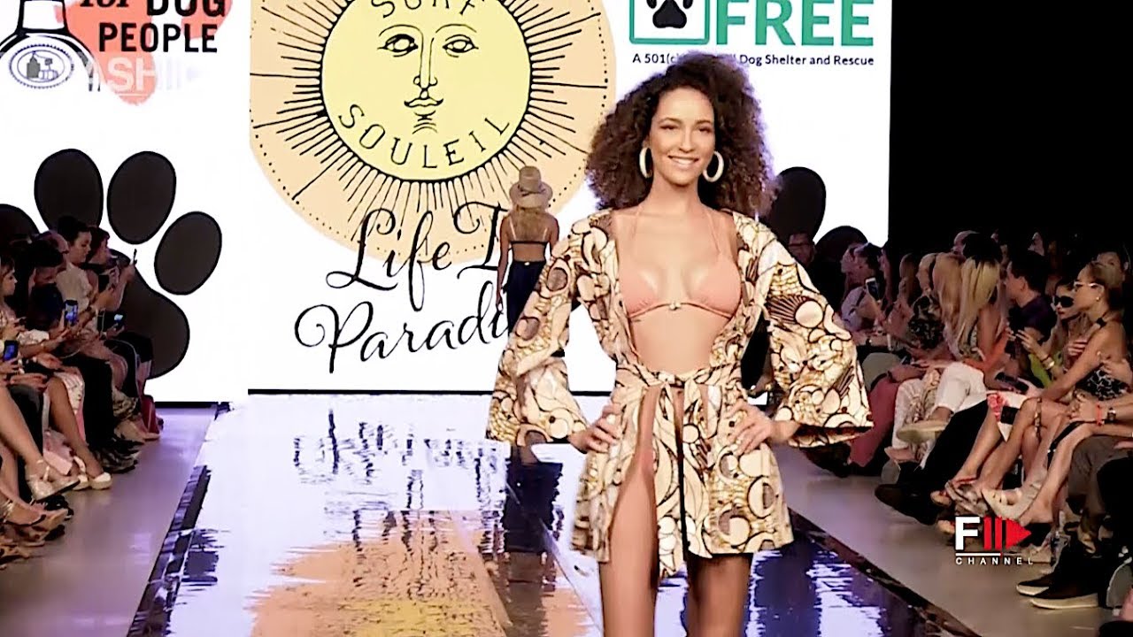 SURF SOULEIL Art Hearts Fashion Beach Miami Swim Week 2019 SS 2020 - Fashion Channel