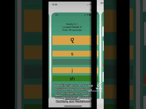 This app can teach you indigenous writing systems of Somalia!