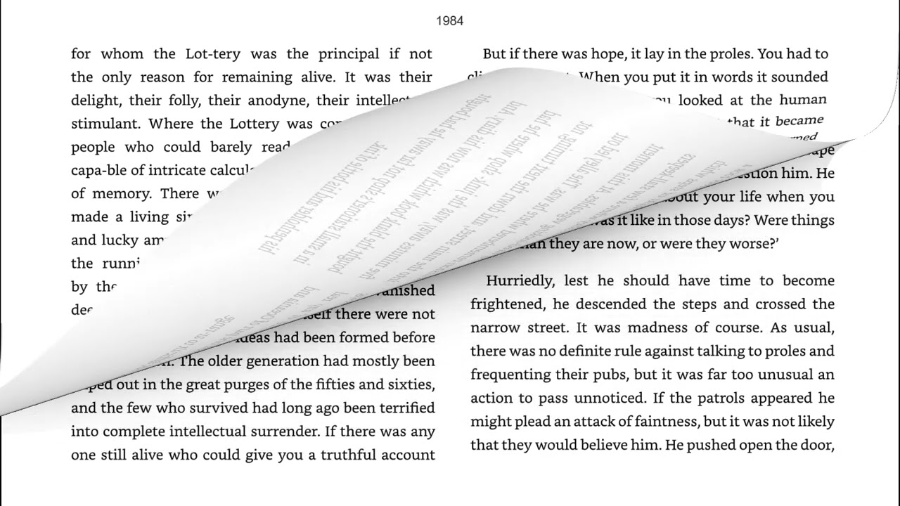 1984 Part 1 Chapter 8